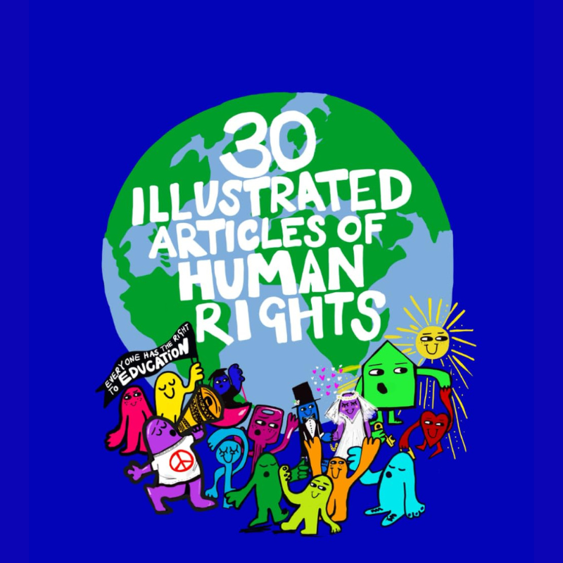 30 Illustrated Articles of Human Rights | Bradford Literature Festival