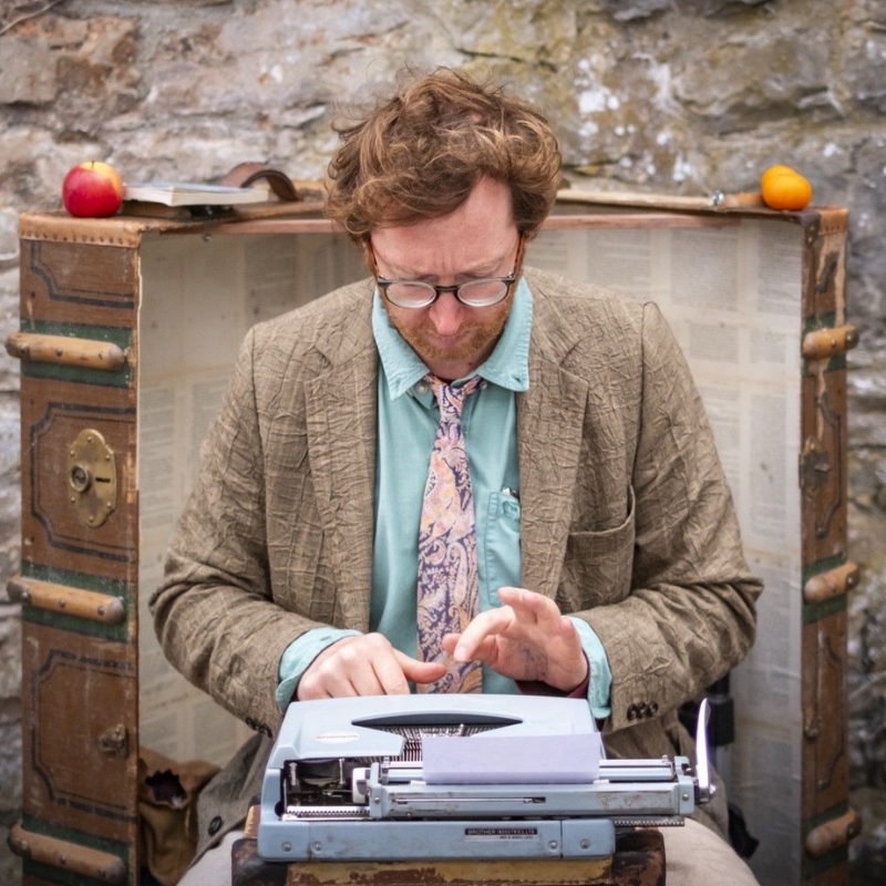 Found Out There - Public Typist | Bradford Literature Festival